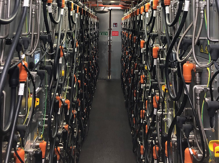 Battery Fire Safety Ventilation for Fully Electrical Vessel